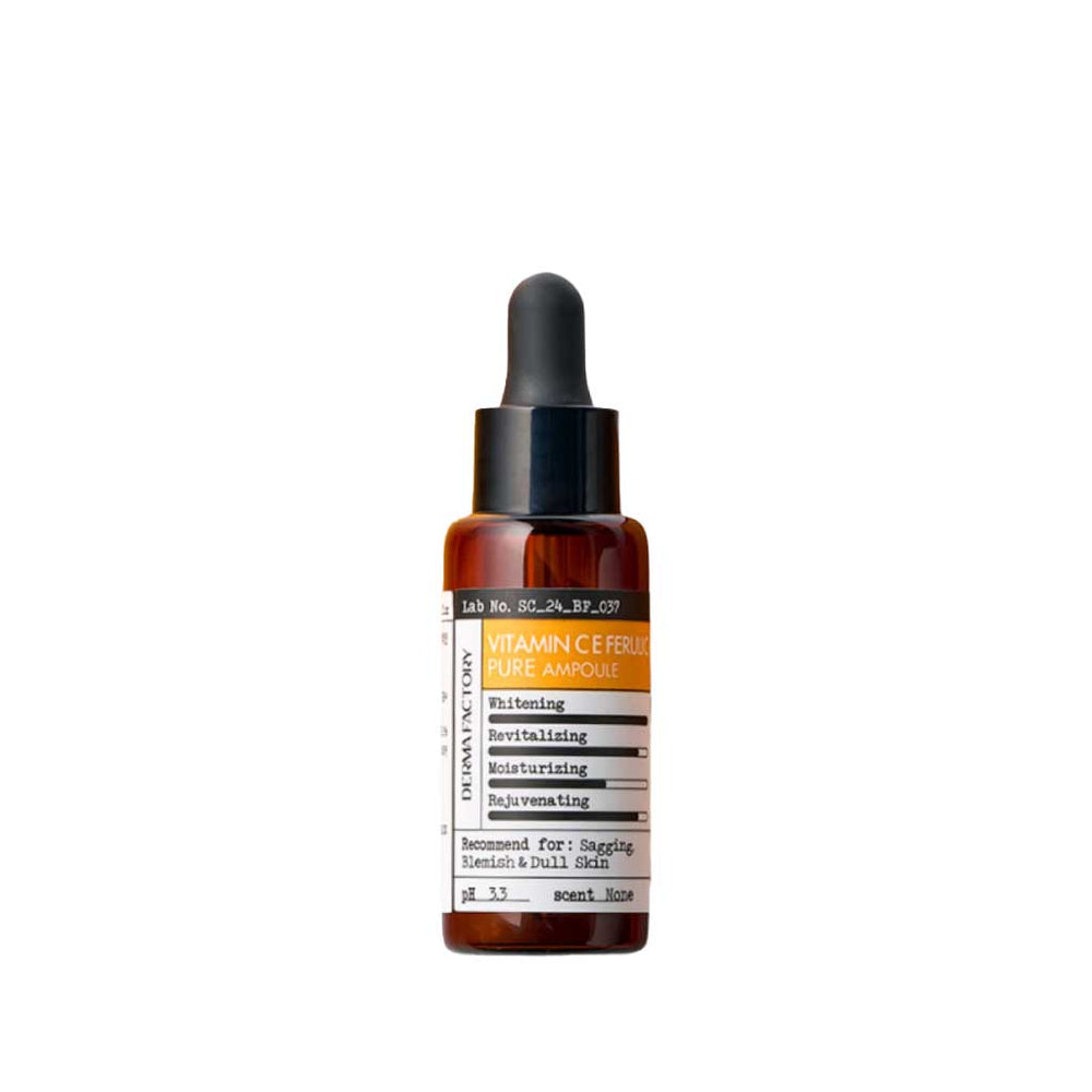 Derma Factory Vitamin C E Ferulic Pure Ampoule 22ml – Rakuen